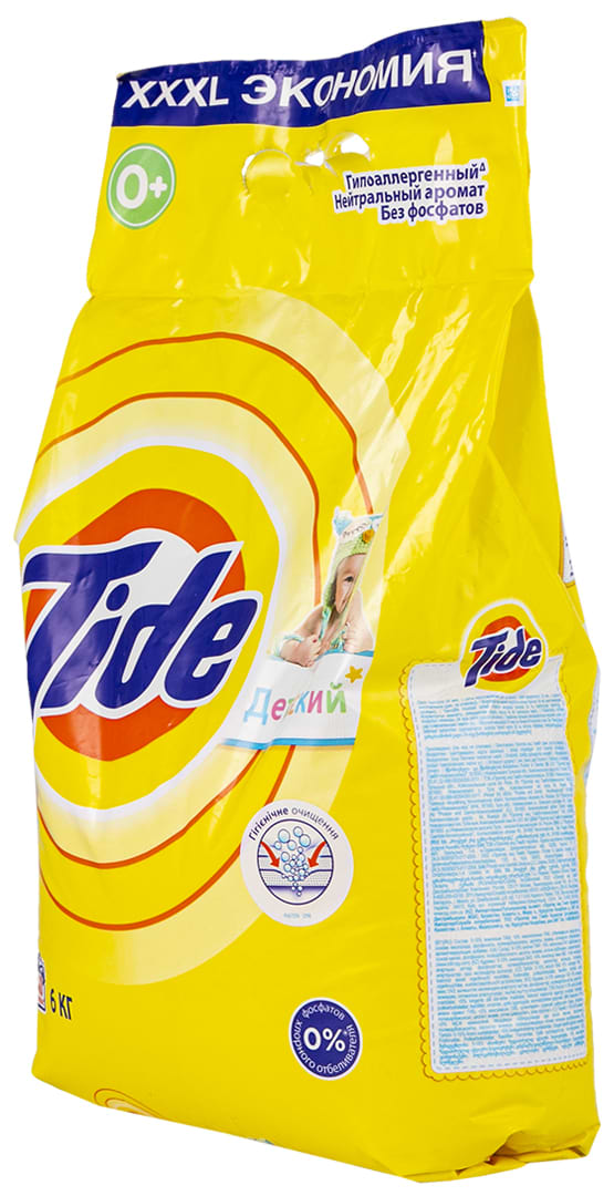 Купити Пральний порошок Tide автомат Дитячий 6 кг за низькою ціною в ...