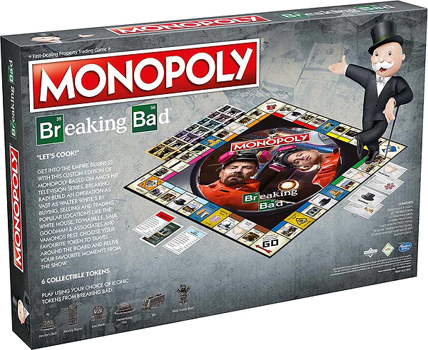 Настільна гра (12+) WINNING MOVES, BREAKING BAD Monopoly (WM01831-EN1-6 ...
