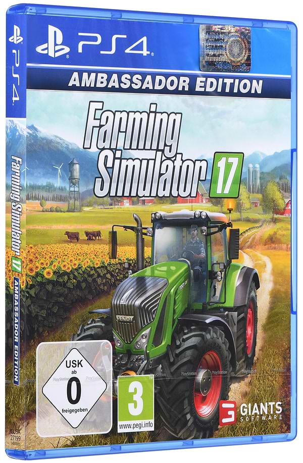Ігровий диск PS4 Farming Simulator 17 Ambassador Edition [PS4, English ...