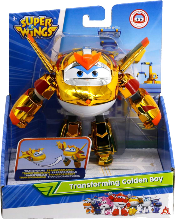 Робот-трансформер Super Wings Transforming Золотий Хлопчик (Golden Boy) (EU750231) купити - ціна ...