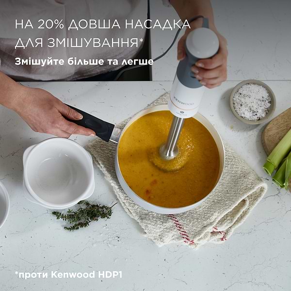Блендер погружной Kenwood HBM40.006WH купить - цена, характеристики | COMFY
