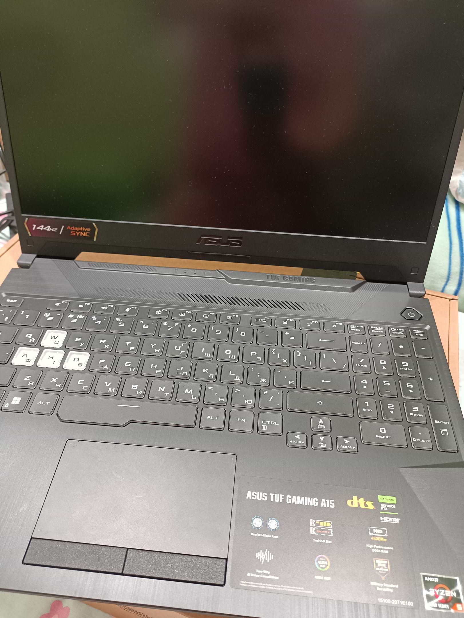 Ноутбук ігровий Asus TUF Gaming A15 FA506NC-HN012 Graphite Black купити ...